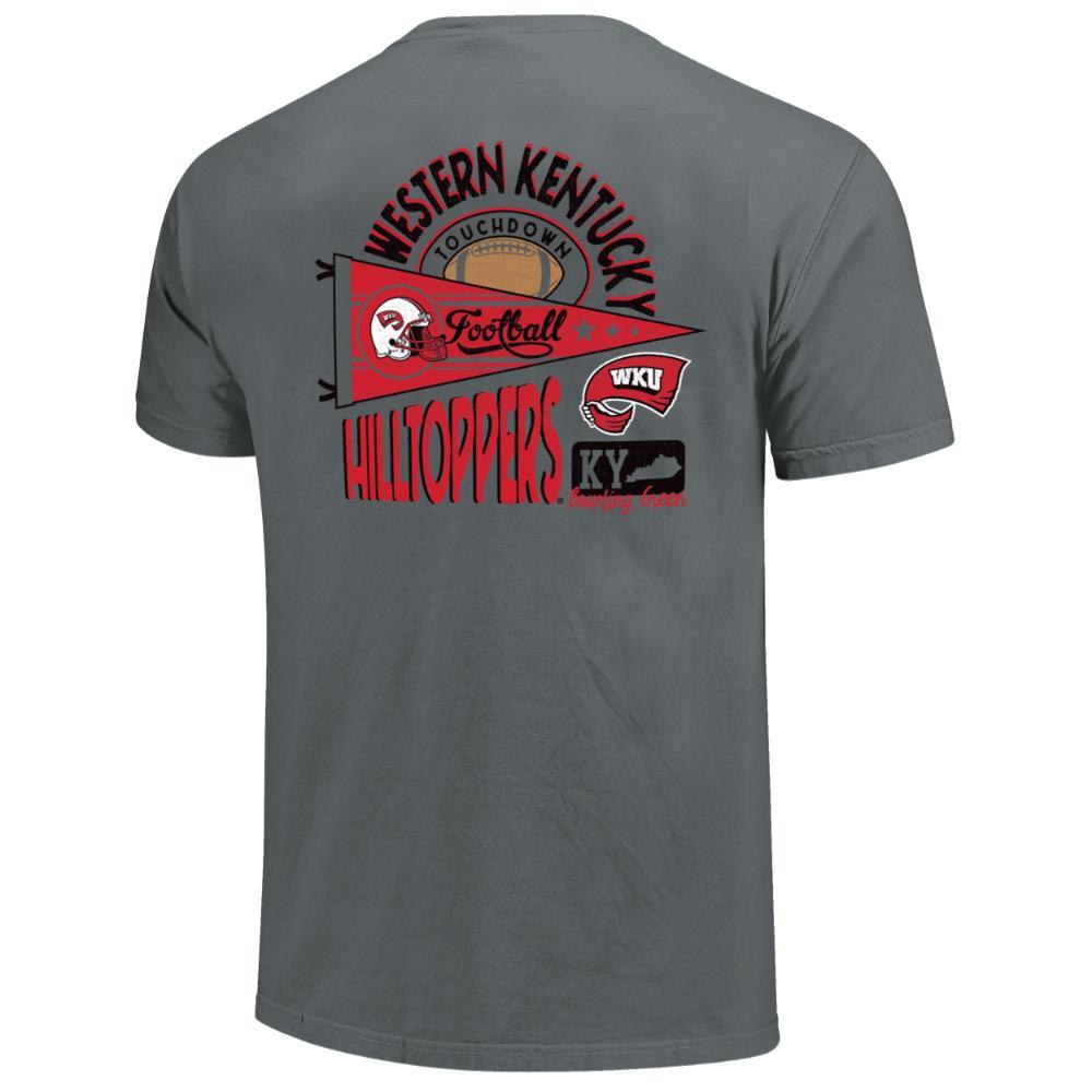 WKU | Western Kentucky Football Pennant Comfort Colors Tee | Alumni Hall